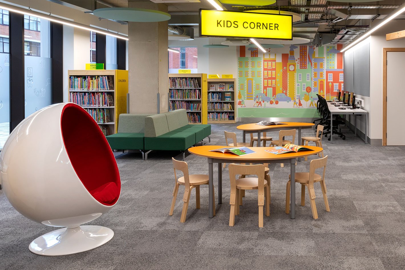 Greenhill Library | objectif | Graphic Design | London