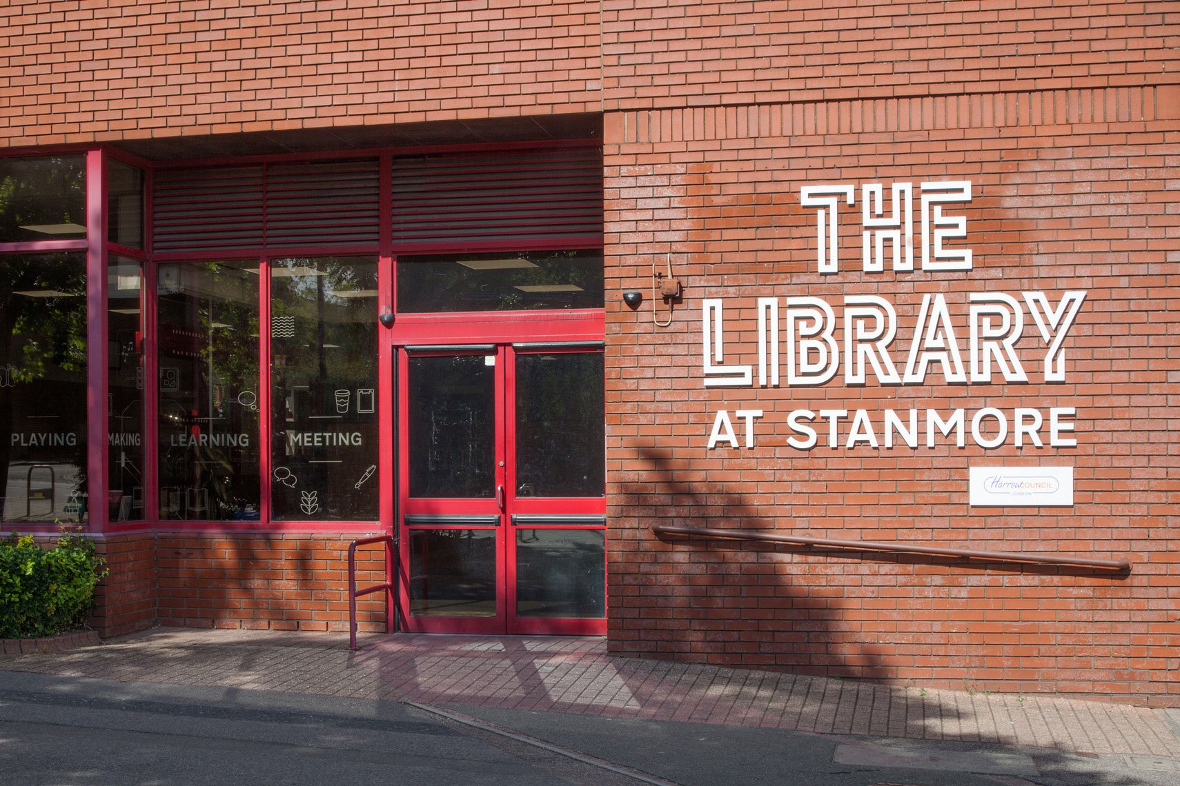 The Library at Stanmore | objectif | Graphic Design | London