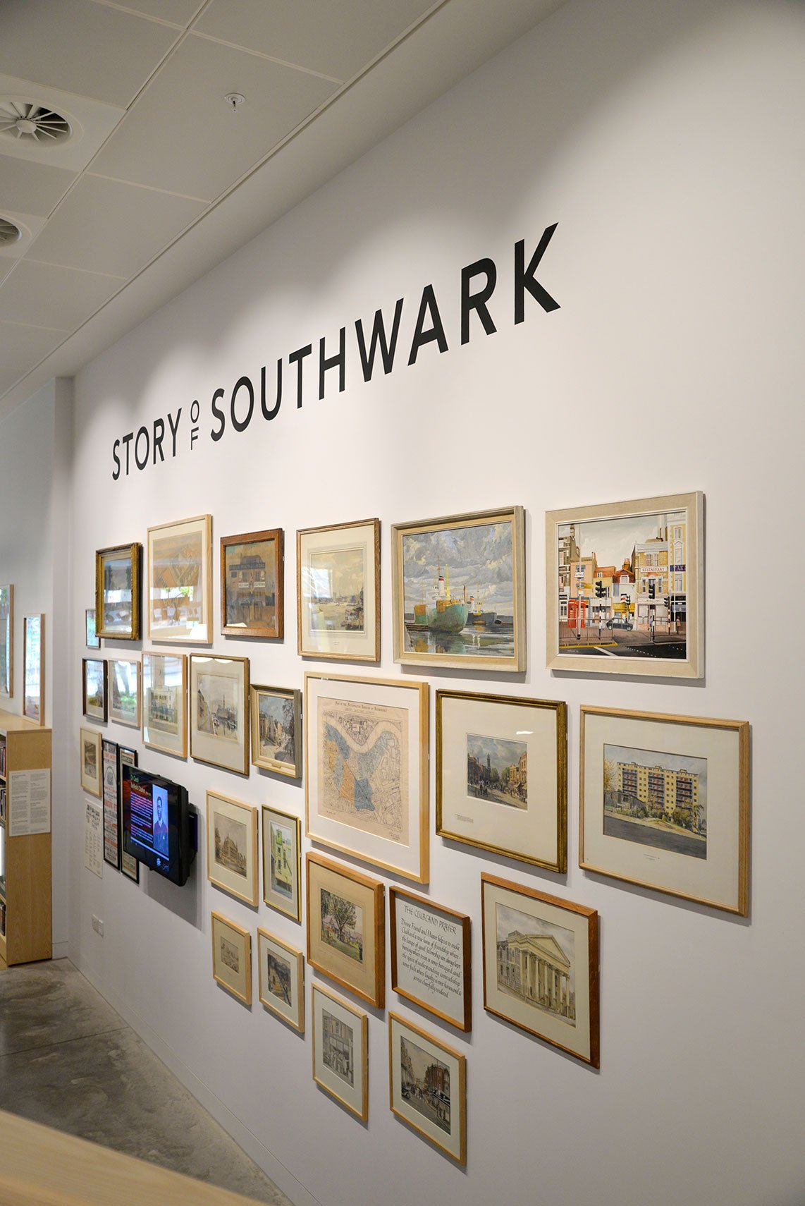Southwark Heritage Centre & Walworth Library | objectif | Graphic ...