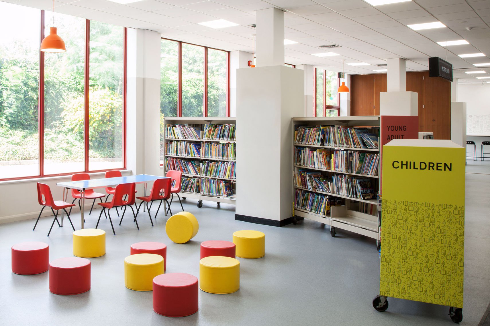 The Library at Stanmore | objectif | Graphic Design | London