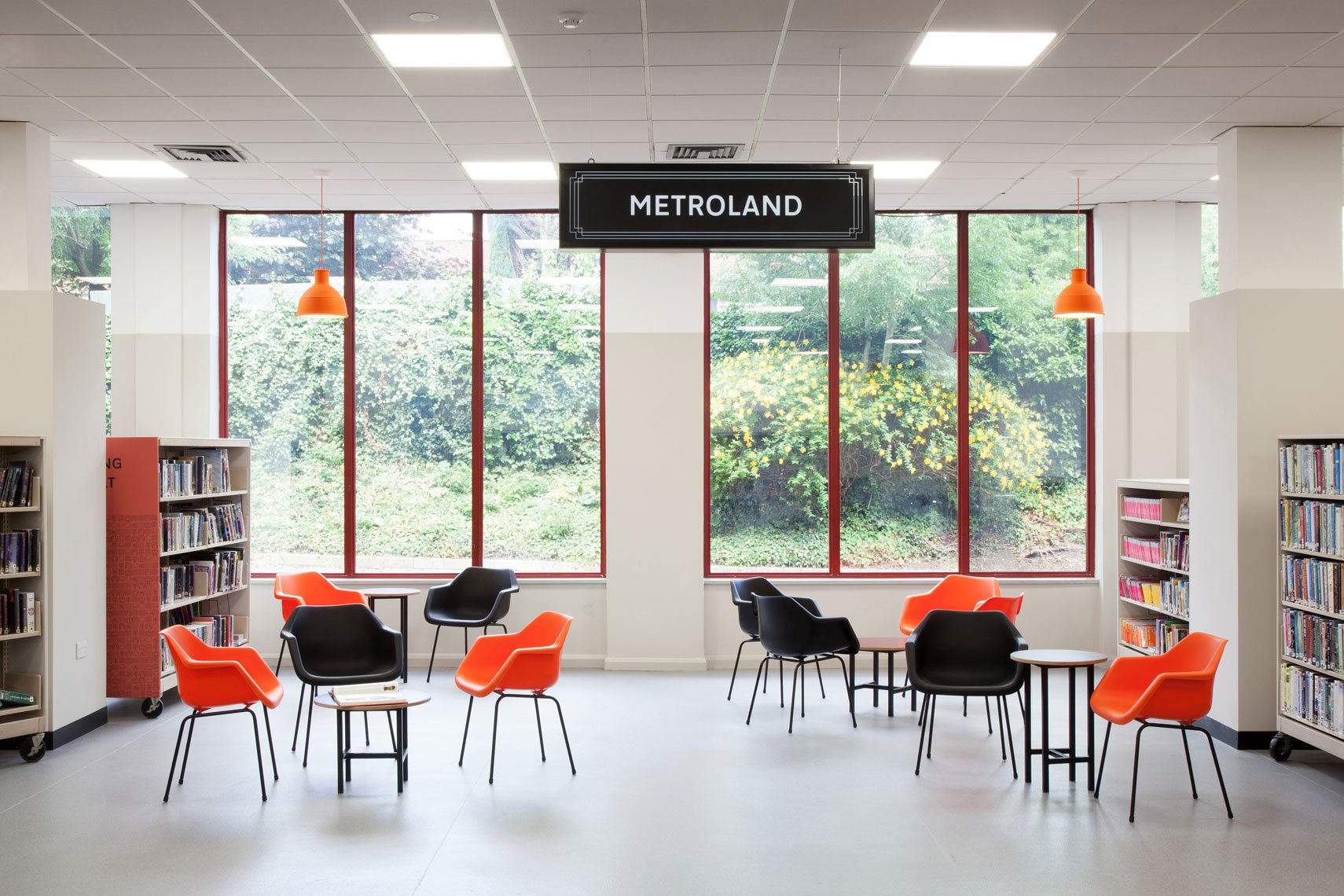 The Library at Stanmore | objectif | Graphic Design | London