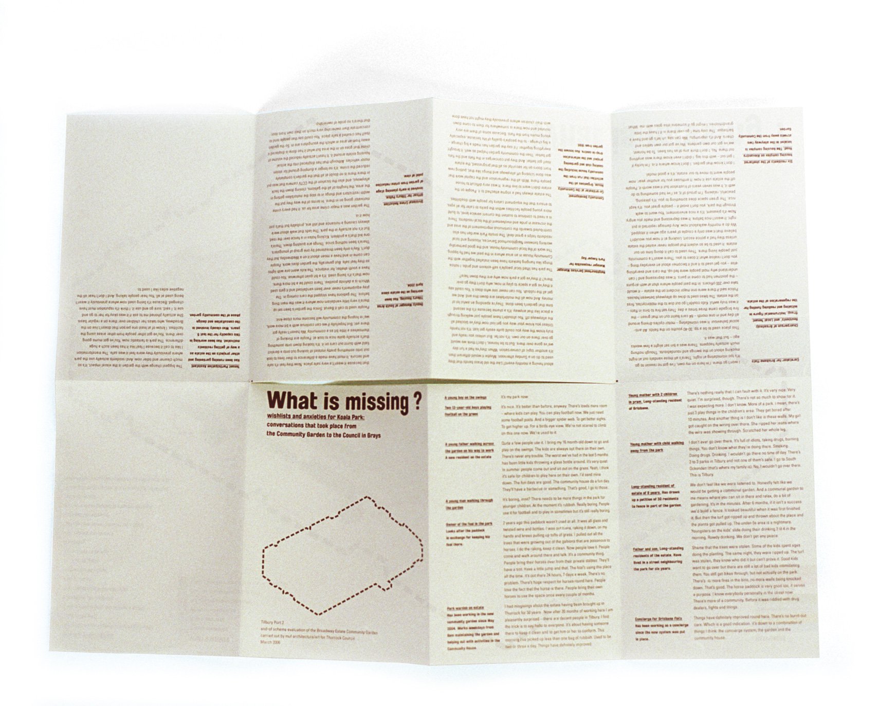 What is missing? | objectif | Graphic Design | London