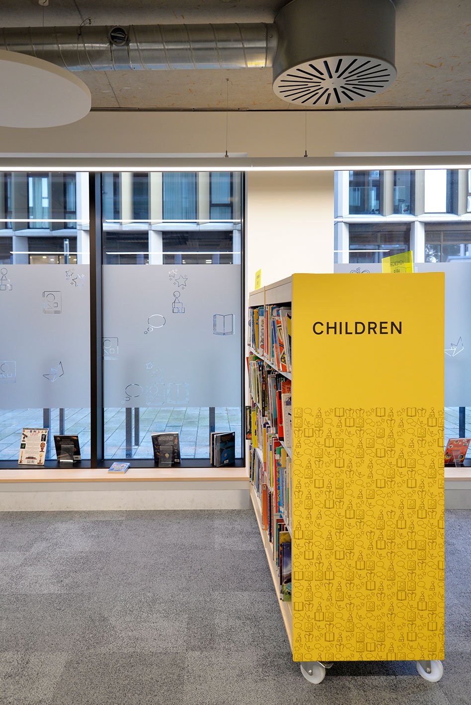 Greenhill Library | objectif | Graphic Design | London