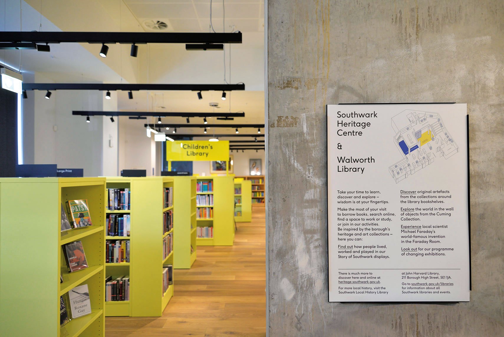 Southwark Heritage Centre & Walworth Library | objectif | Graphic ...
